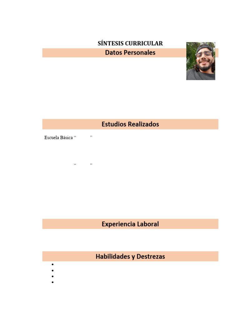SINTESIS CURRICULAR jussef | PDF