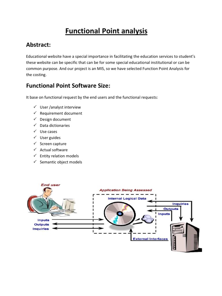 Functional Point Analysis | PDF | Business | Computers