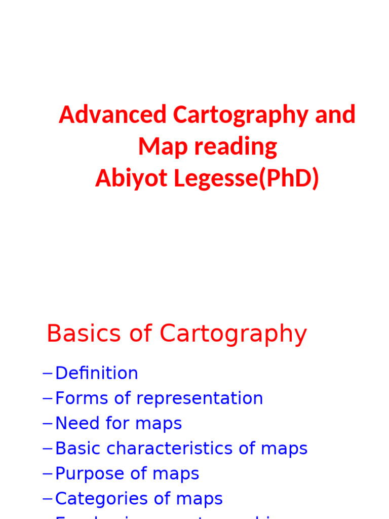 All Cartography | PDF | Latitude | Cartography