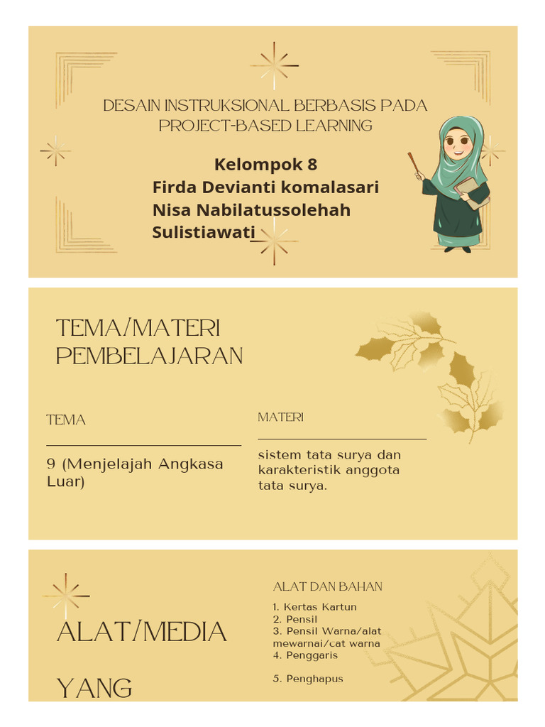 R - Desain Instruksional PJBL, PBL, Dan Discovery KLP 8 | PDF