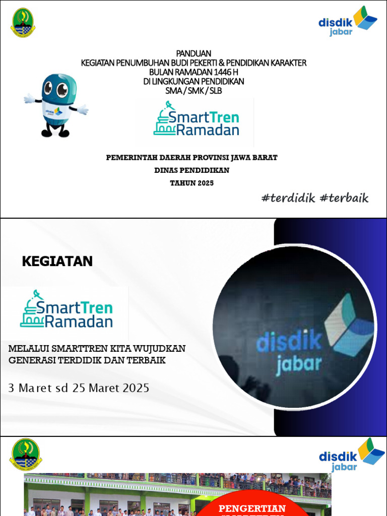 Draft Panduan SMARTTREN 1445 H 2024 | PDF