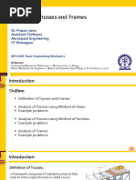 Statics of Rigid Bodies Reviewer | PDF | Truss | Force