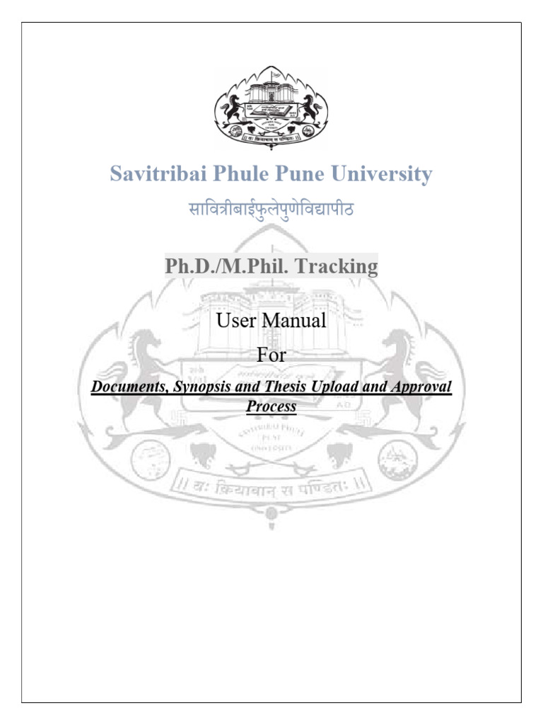 Ph.d. Tracking | PDF | Thesis | Doctor Of Philosophy
