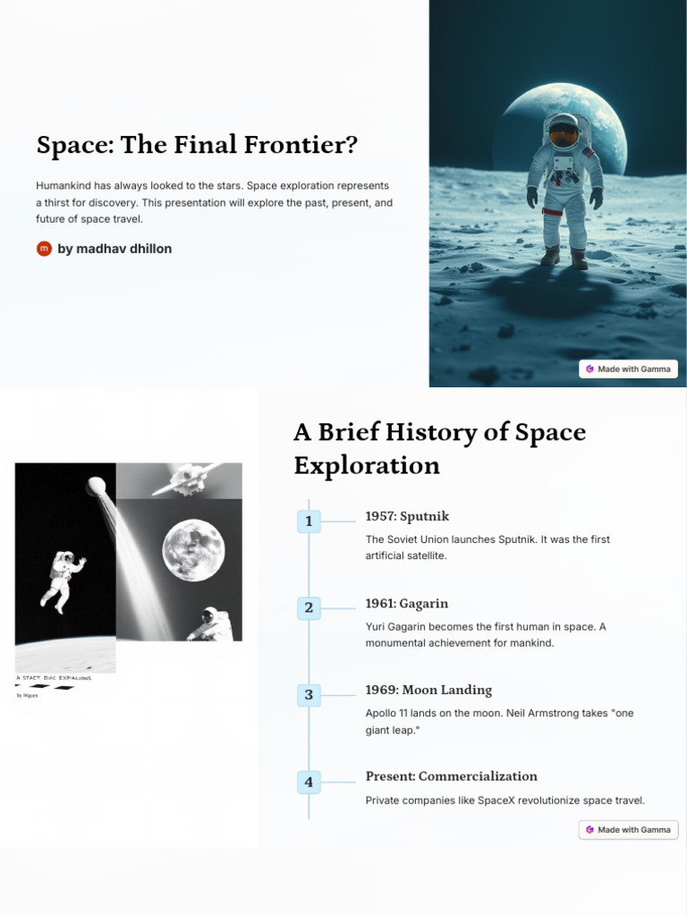 Space The Final Frontier | PDF | Space Exploration | Outer Space