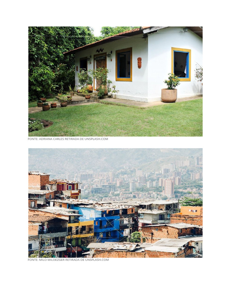 Geo01 01und01 Contextualizacao Imagens Casa Escola e Parque | PDF