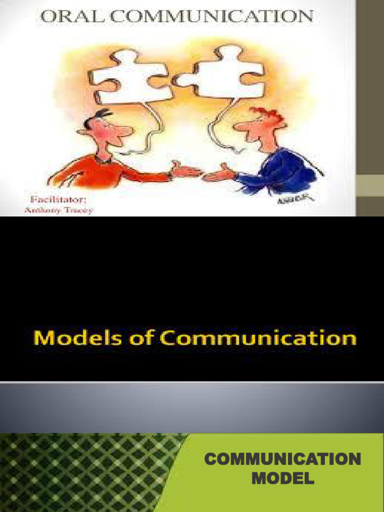 2. MODELS OF COMMUNICATION | PDF | Communication | Human Communication