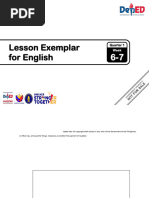 Q1 - LE - English 7 - Lesson 1 - Week 1 | PDF | Learning | Cognition