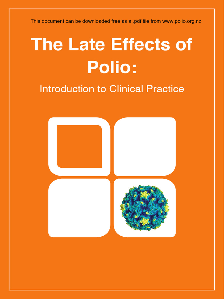 The Late Effects of Polio Introduction To Clinical Practice 1 | PDF ...