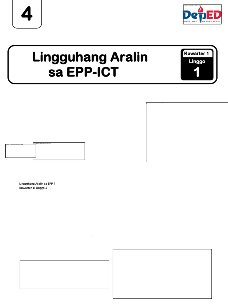 LE_G4_EPP_ICT_Q1_W1_ALLAN G. SALOM2 | PDF