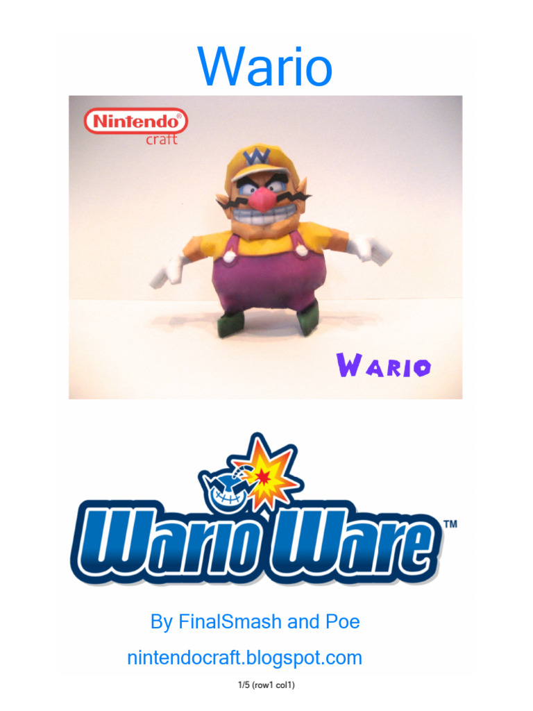 Wario Lined | PDF