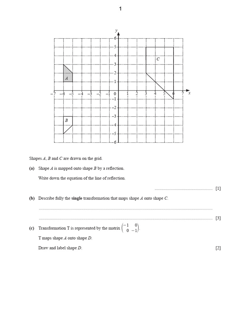Transformations and Vectors | PDF | Shape | Gradient