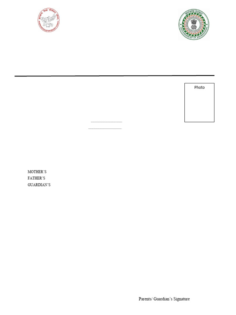 SOE Admission Form Final 2025 26 | PDF | Gender | Gender Studies