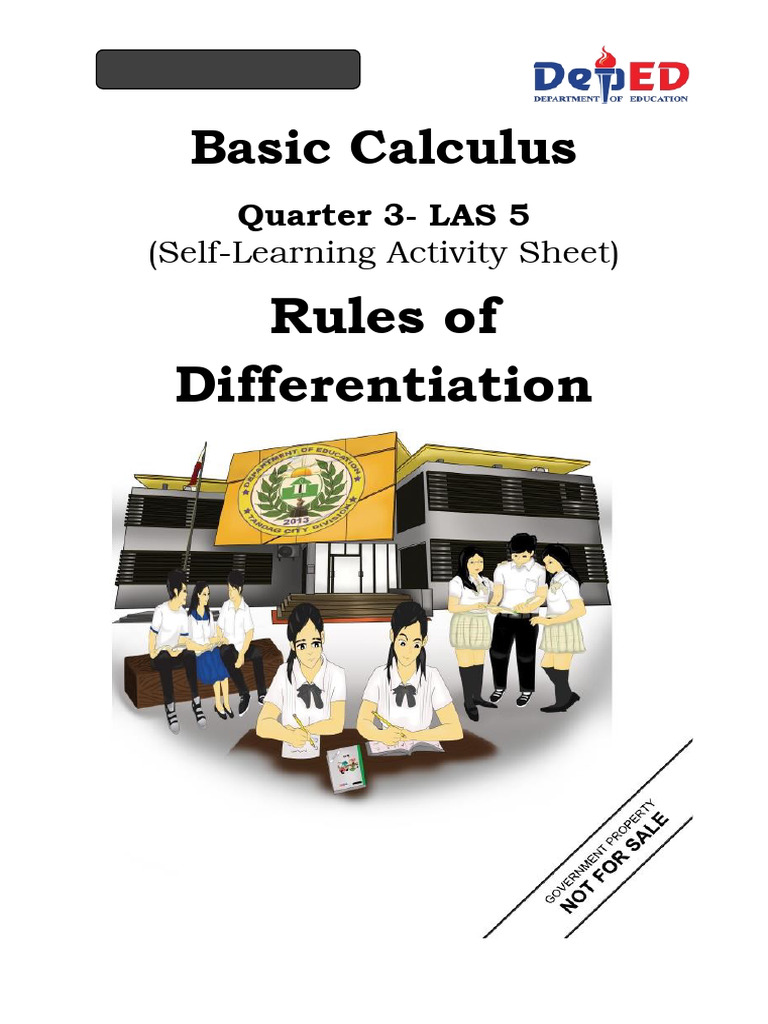 Basic Calculus Q3w5 Pdf Derivative Function Mathematics