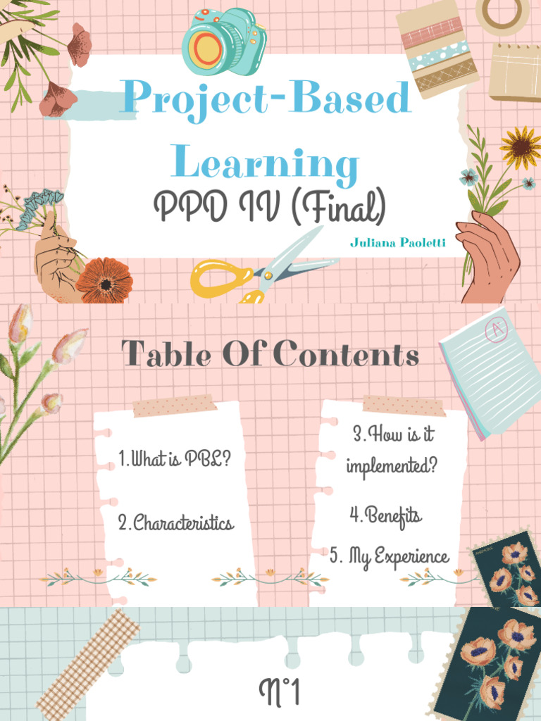 PROJECT-BASED LEARNING (PBL) - PPD IV FINAL 2024 | PDF | Project Based Learning | Creativity