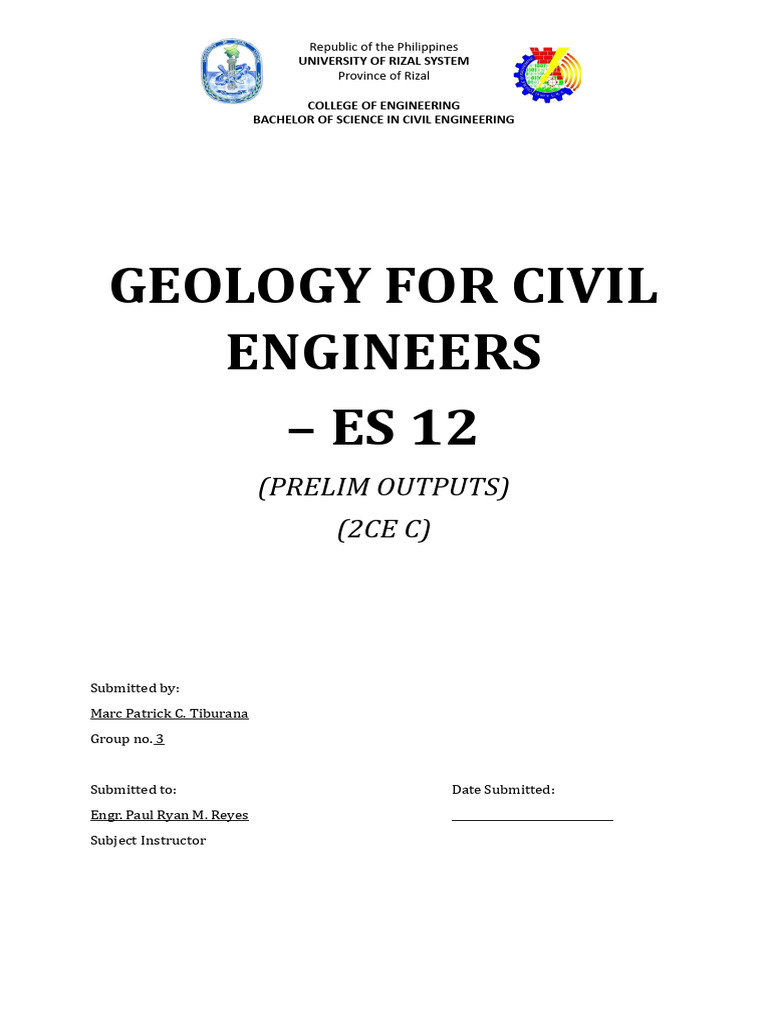 ES 12 Cover Page TEMPLATE | PDF