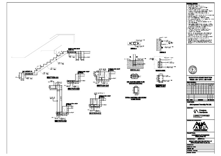 S-6.3 - Structural Section Details at Third Floor Roof Slab Lvl. | PDF