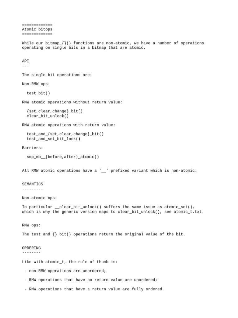atomic_bitops | PDF