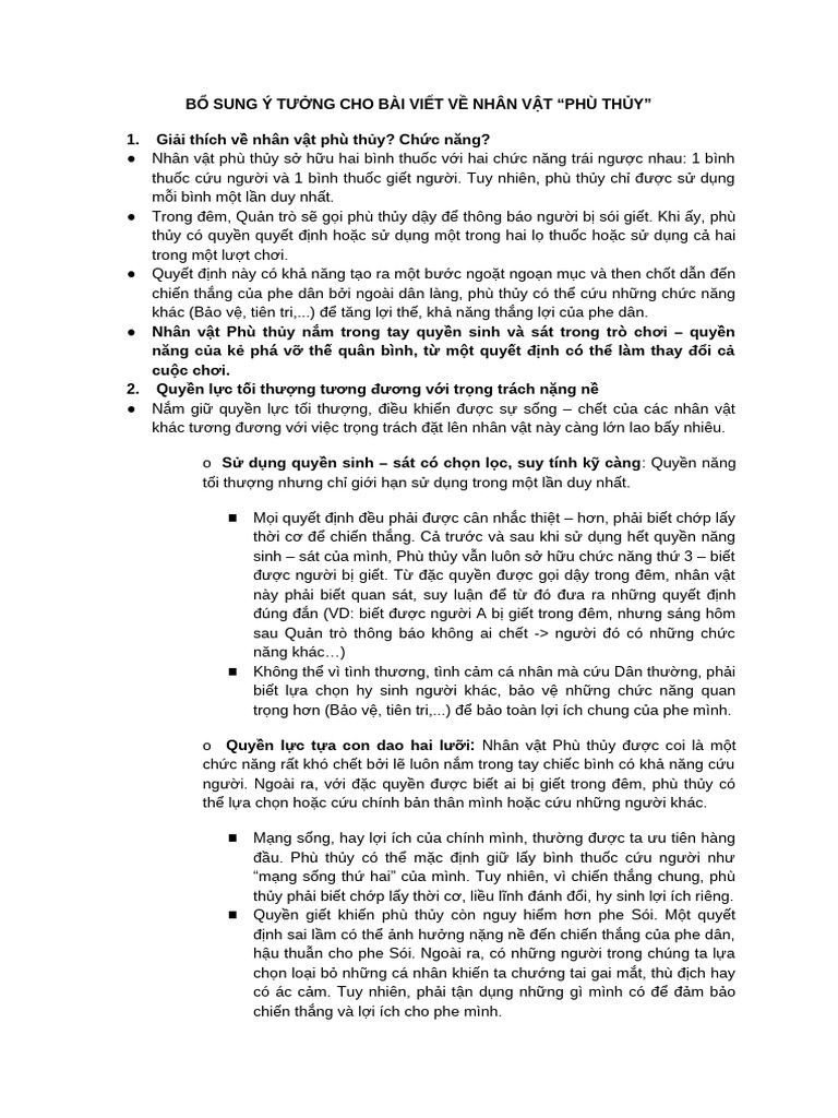 Phù Thu Description | PDF