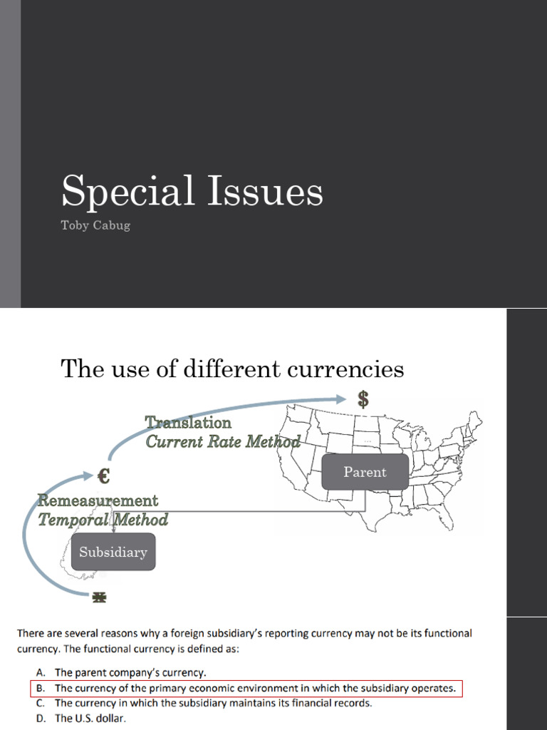 Currency Impact on Financial Statements | PDF | Inflation | Currency