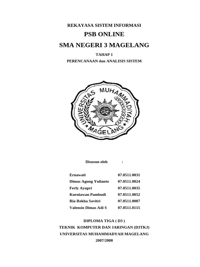Rekayasa-Sistem-Informasi Contoh | PDF