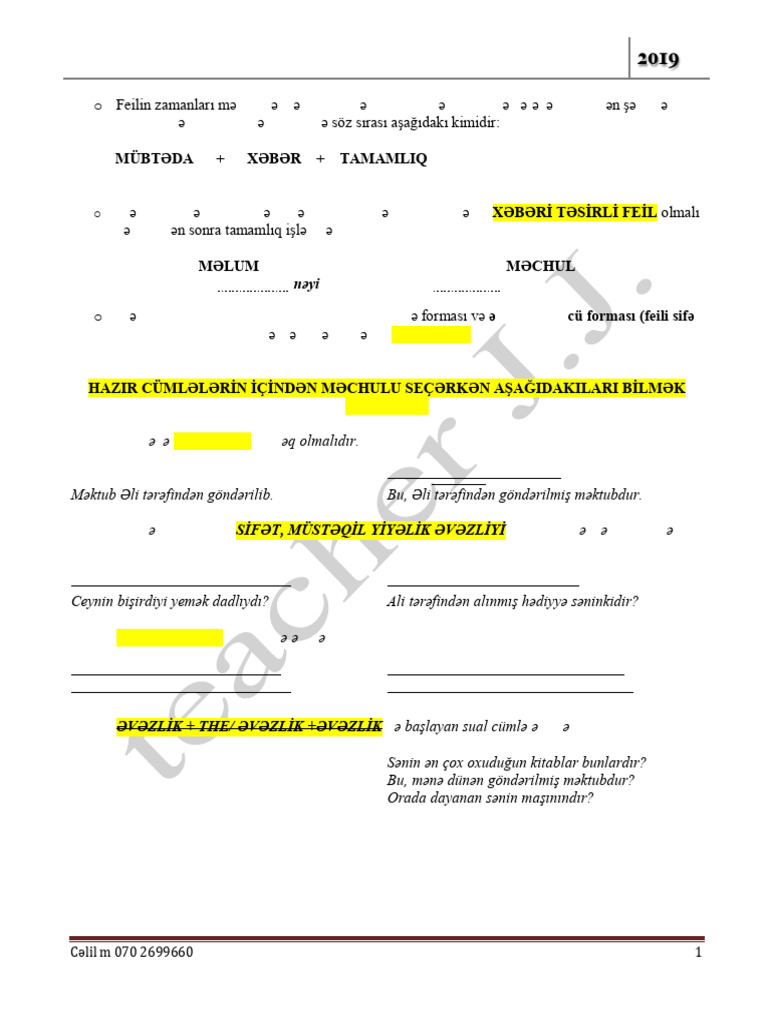 27 Passive Voice | PDF