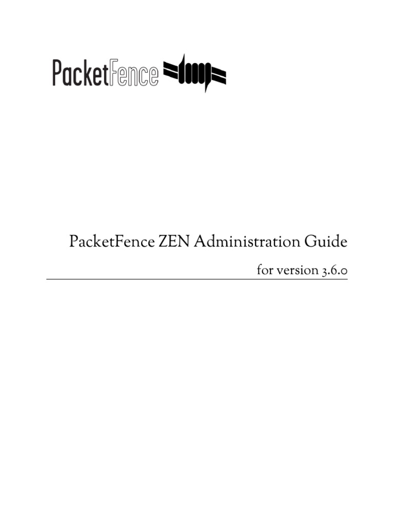 PacketFenceZEN Installation Guide-3.6.0 | PDF | Computer Network | Ip Address