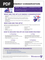 Energy Conservation Principles Handout | PDF