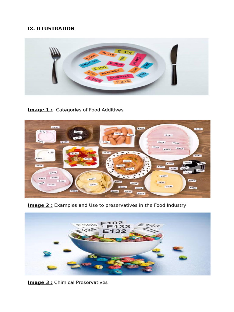 Food Additives and Preservatives Guide | PDF