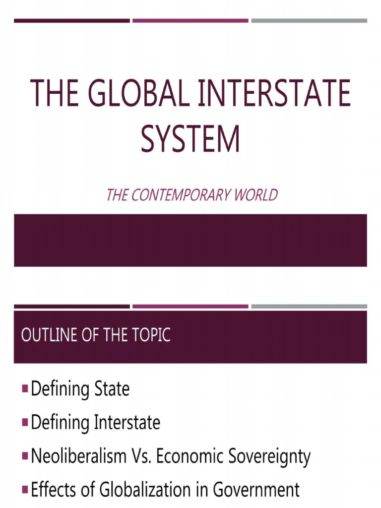 Global Interstate System | PDF | International Monetary Fund | World ...