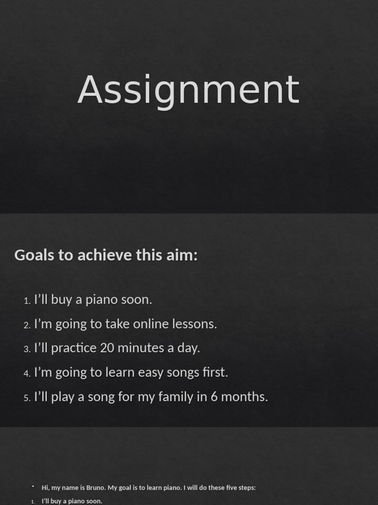 Assignment English | PDF