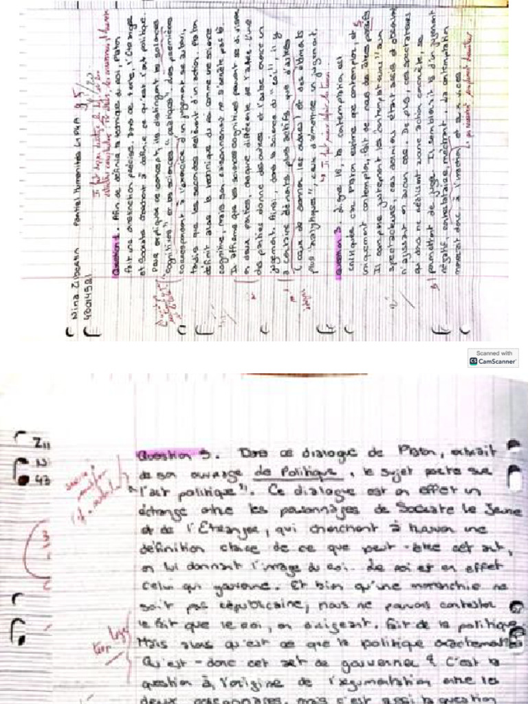 Copies Interro | PDF