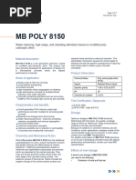 Sika PDS - E - Plastocrete 850 WP | PDF | Concrete | Building Materials