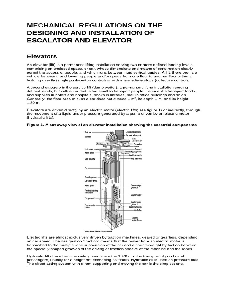 BUILDING UTILITIES | PDF | Elevator | Escalator