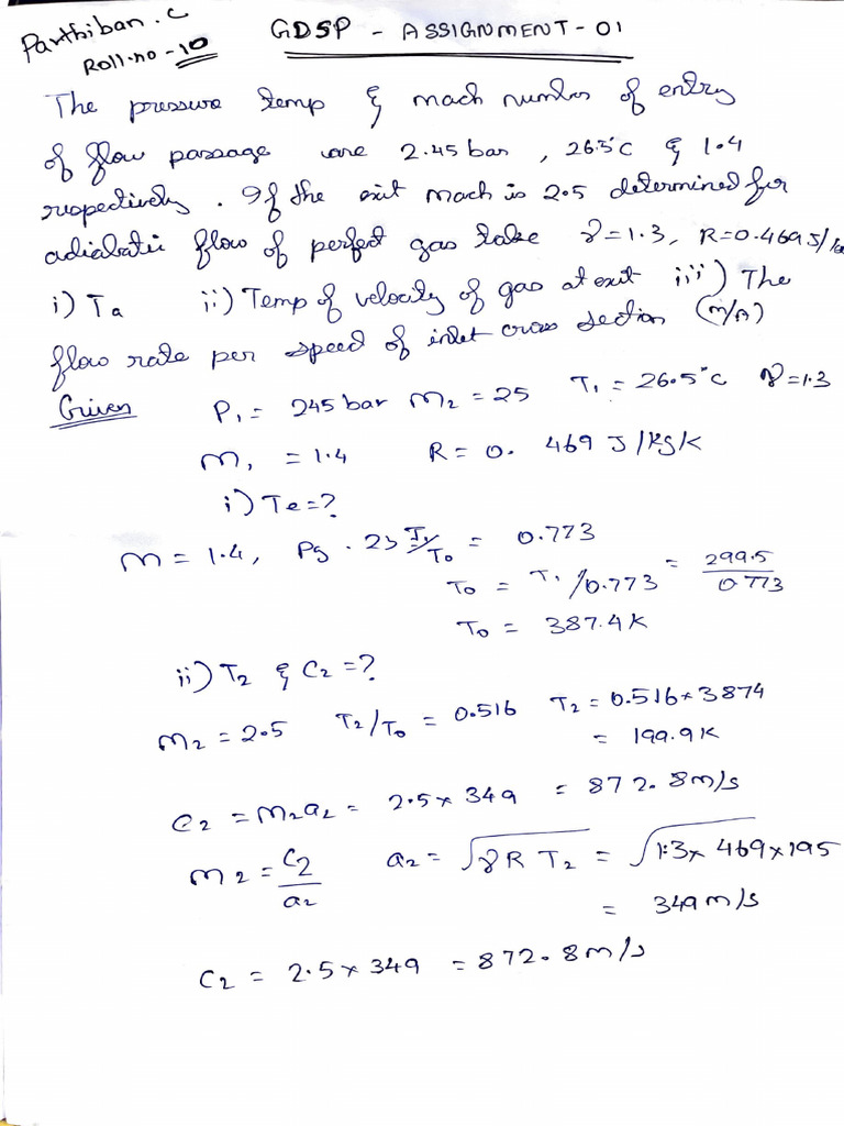 GDSP Assignment 01 Parthiban C | PDF
