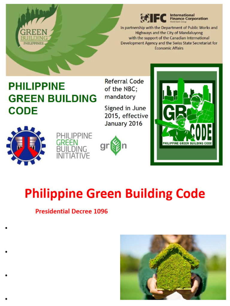CE Law Lecture 7 Phil Green Building Code Rev | PDF | Efficient Energy ...