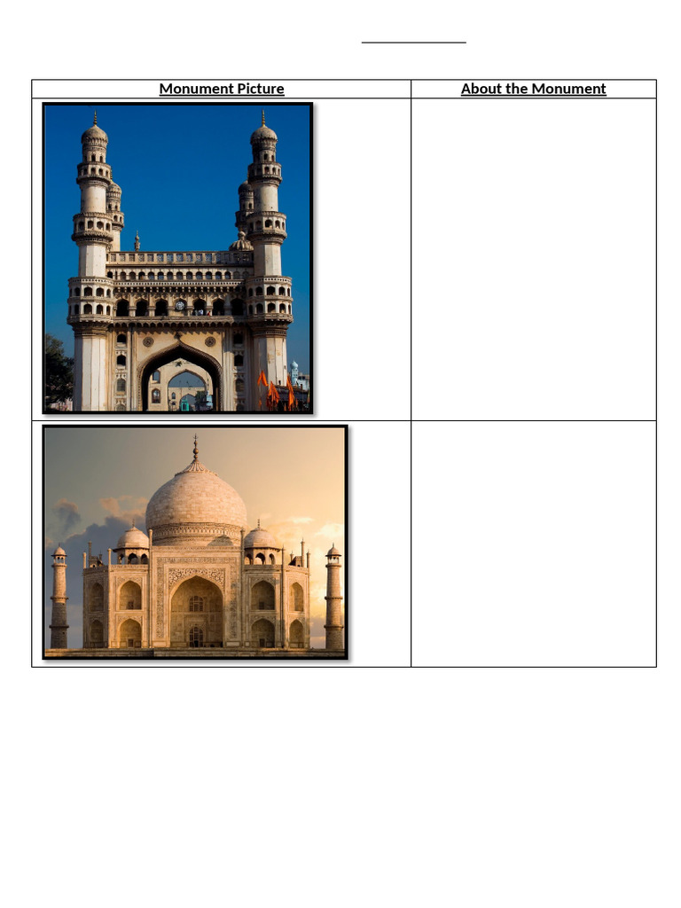 Monument Picture | PDF