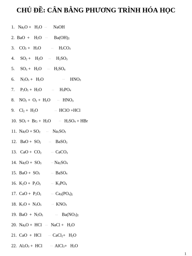 200 PTHH CHO HS CAN BANG File Word | PDF