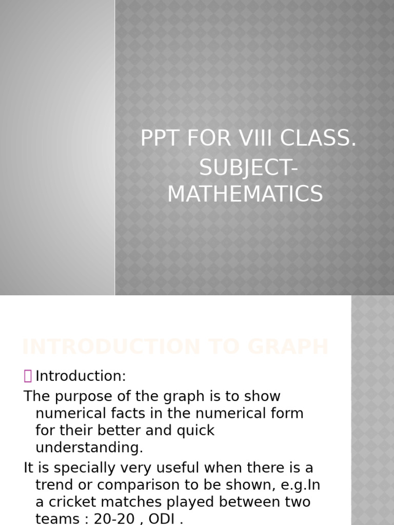 CH 15. Introduction To Graphs 1 | PDF | Mathematical Concepts ...