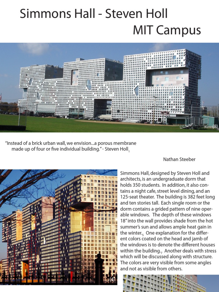 Simmons Hall | Download Free PDF | Truss | Precast Concrete