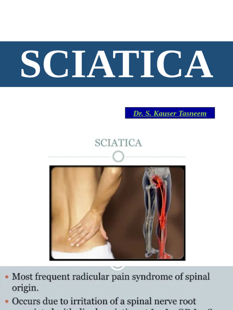 Sciatica | PDF