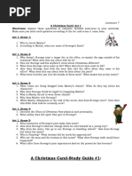 Act 2 Study Guide Answers | PDF | Ebenezer Scrooge | Tiny Tim (A ...