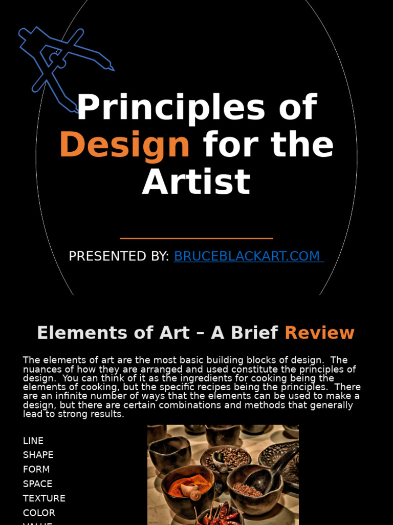 Principles of Design For The Artist Bruce Black Art | PDF | Composition ...