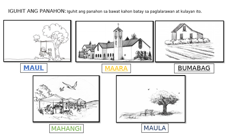 Iguhit Ang Panahon | PDF