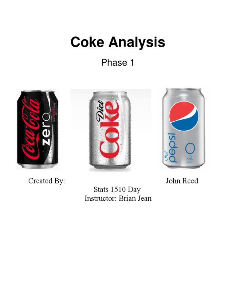Coke Cover Page | PDF