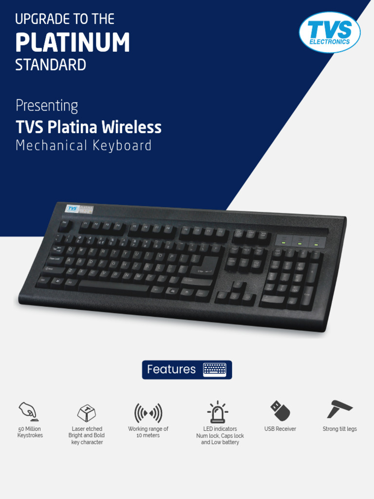 Platina Keyboard Brochure | PDF