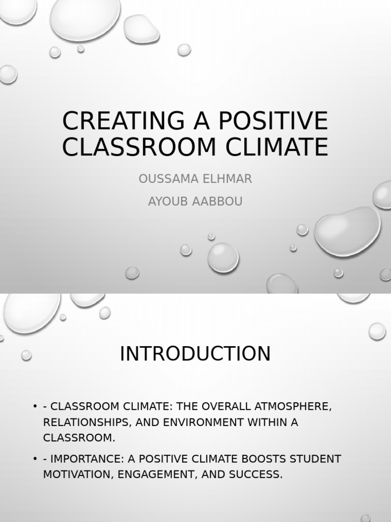 Positive Classroom Strategies | PDF