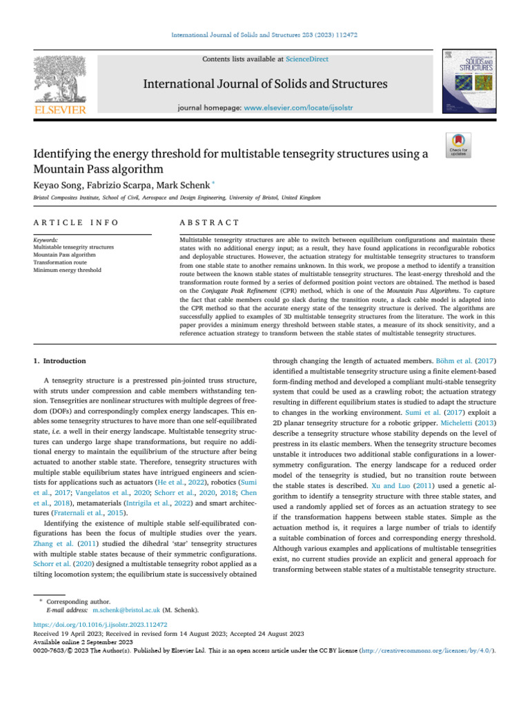 Identifying The Energy Threshold For Multistable - 2023 - International ...