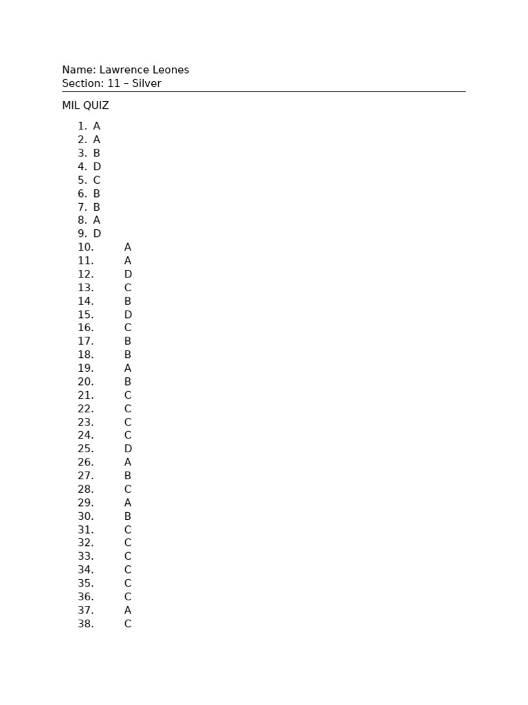 Mil Test | PDF