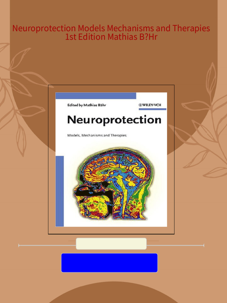Neuroprotection Models Mechanisms and Therapies 1st Edition Mathias B?HR | PDF | Apoptosis ...