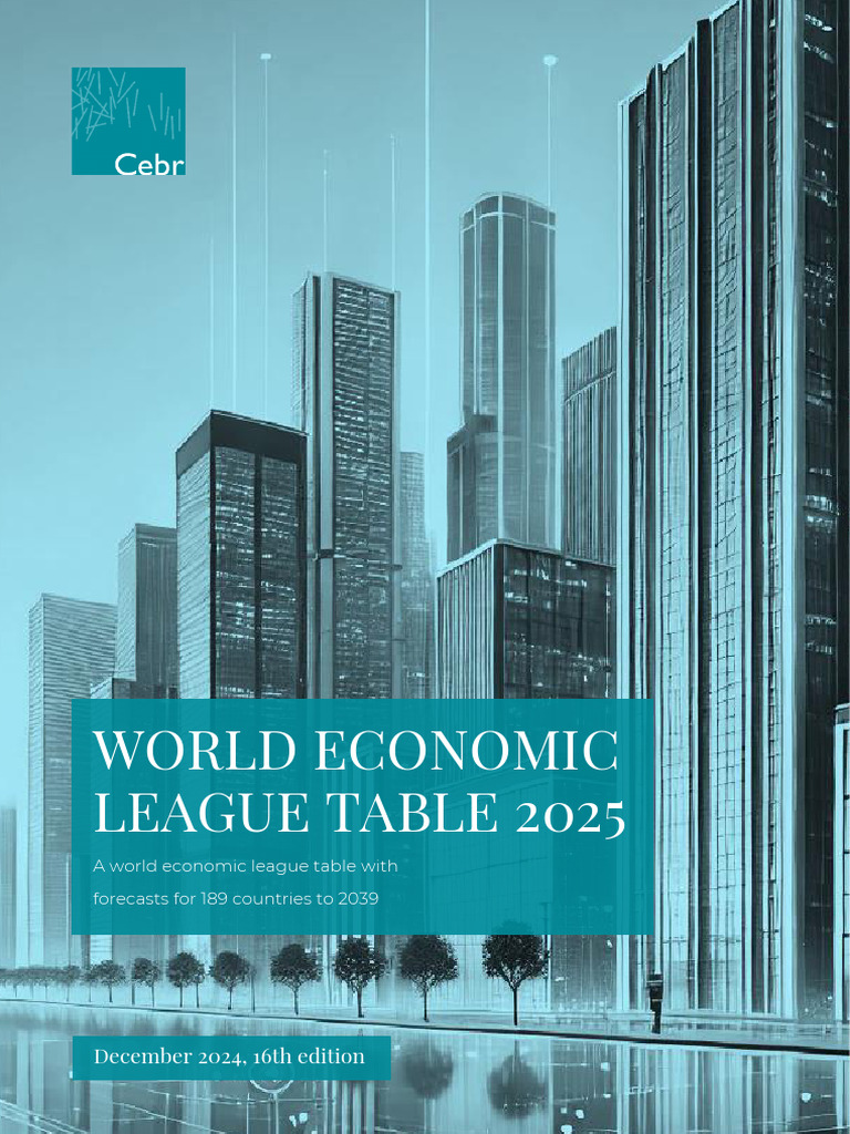 World Economic League Table 2025 | PDF | Inflation | Economies